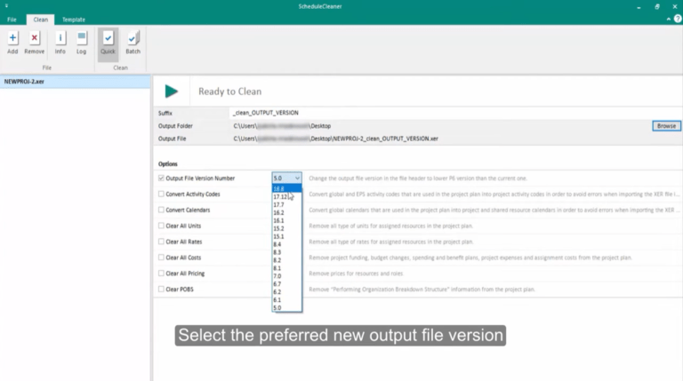 A Guide to Downgrading XER File Versions